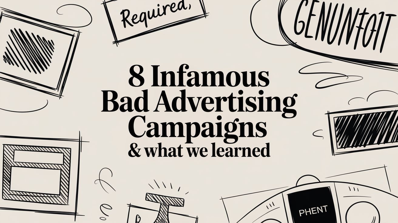8 Infamous Bad Advertising Campaigns & What We Learned - Sovran Blog